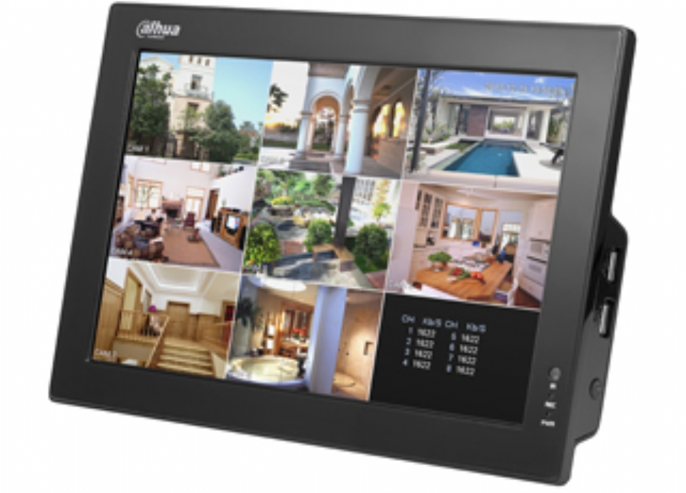 DVR H264 8 CH CON MONITOR LCD 10 - Nexttec